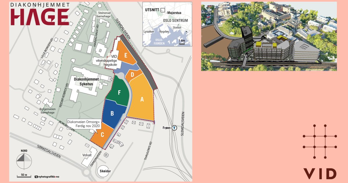Nytt høyskolebygg i Oslo utsatt til 2027 - vid.no